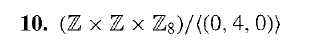 Solved In Exercises 1 through 12, classify the given group | Chegg.com