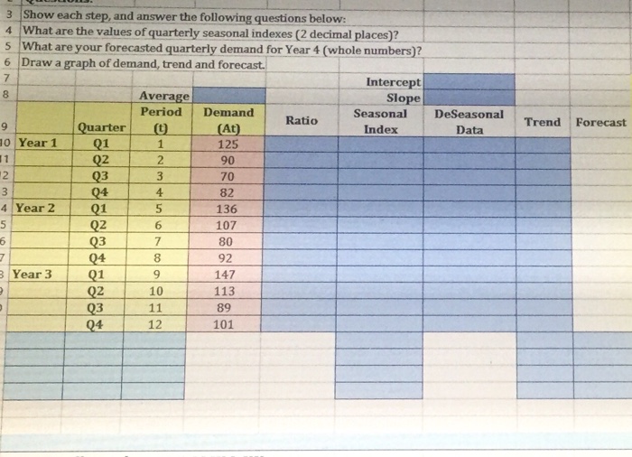 Solved Show each step, and answer the following questions | Chegg.com