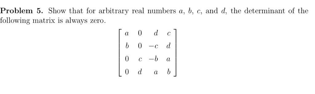 Solved Problem 5. Show that for arbitrary real numbers a, b, | Chegg.com