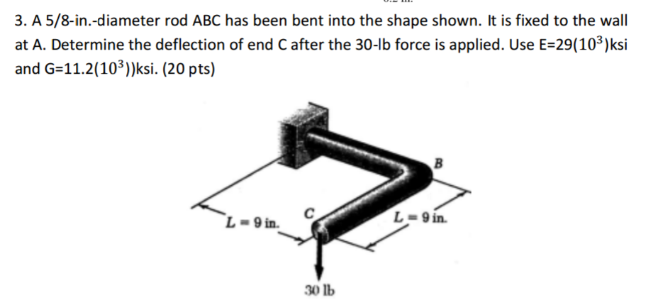 Solved A 5 8 in diameter Rod ABC Has Been Bent Into The Chegg solved-a-5-8-in-diameter-rod-abc-has-been-bent-into-the-chegg