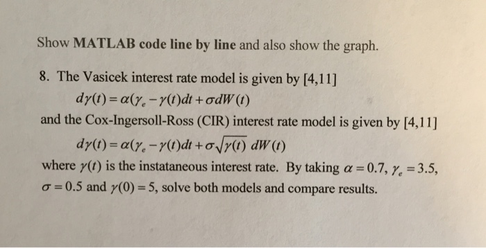 Solved Show MATLAB code line by line and also show the | Chegg.com