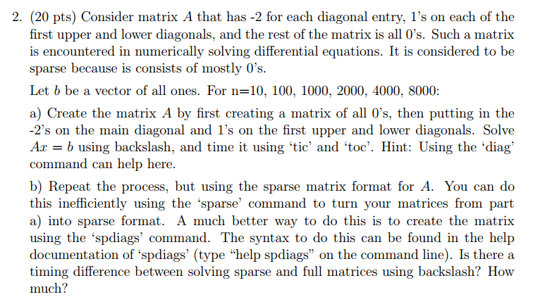 Solved Please use MATLAB while doing this. Also use the | Chegg.com