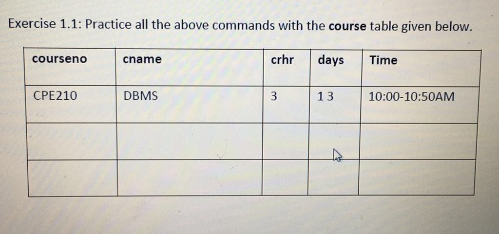 Solved: solve it in Oracle then print the screen and paste