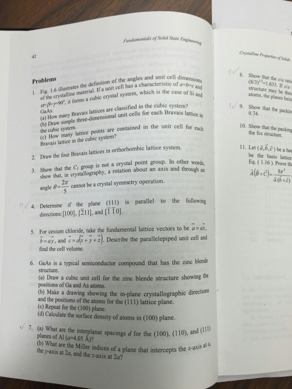 Solved Fundamentals Solid State Engi illustrates the | Chegg.com