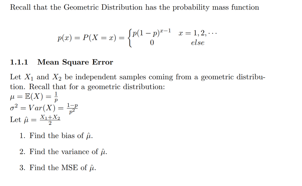 Probability Distribution Geometric - Research Topics
