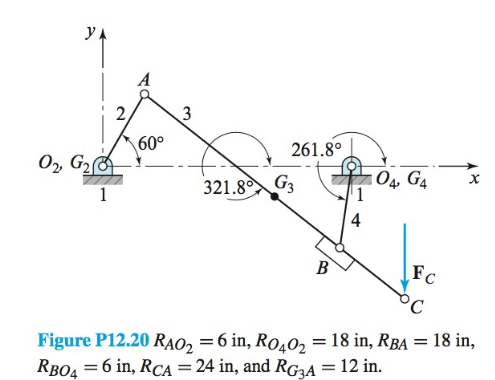 Solved Find the driving torque and the reaction forces at | Chegg.com