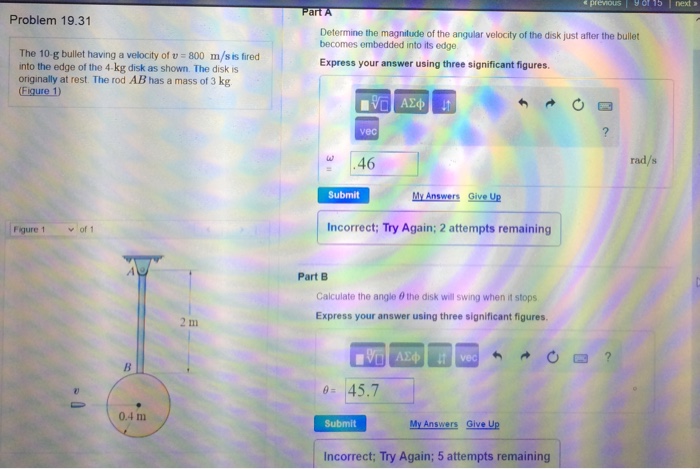 Solved The 10-g bullet having a velocity of v = 800 m/s is | Chegg.com