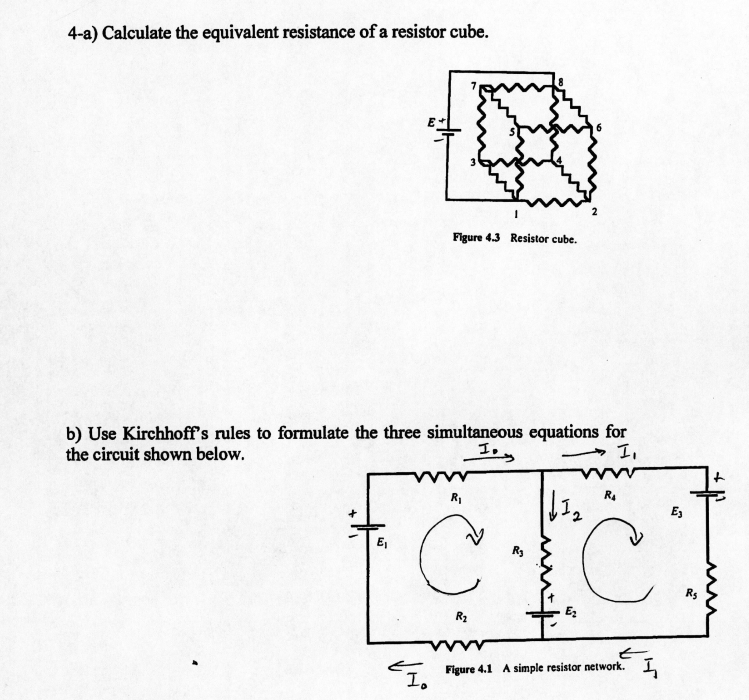 Solved Calculate the equivalent resistance of a resistor | Chegg.com