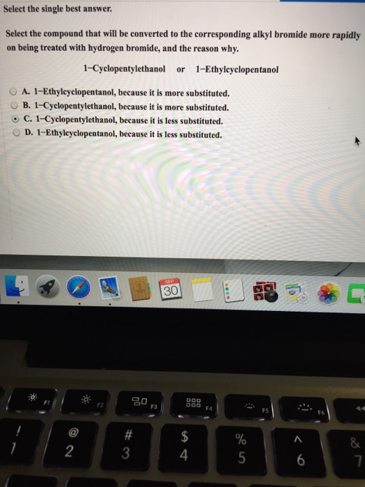 Solved Select the compound that will be converted to the | Chegg.com