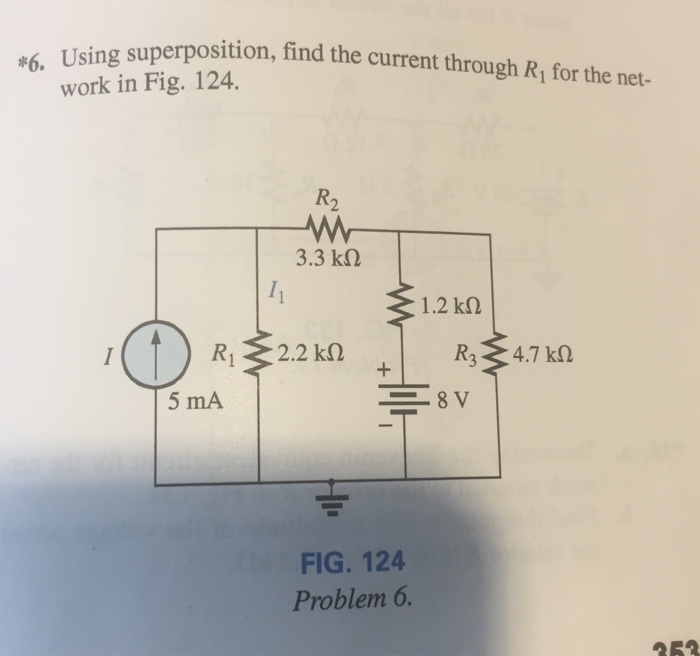 Solved Using superposition, find the work in Fig. 124. | Chegg.com