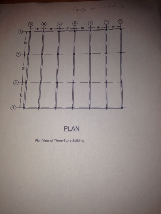 Solved Reinforced Concrete Design Project: Three Story | Chegg.com