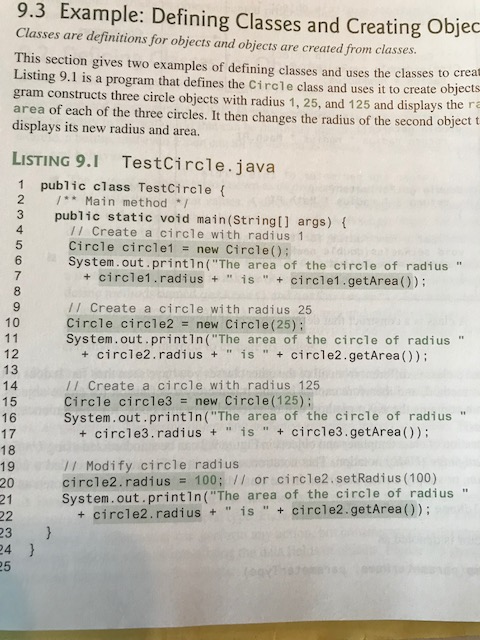 Solved Type, compile, and run listing 9.1, page 326 (file | Chegg.com