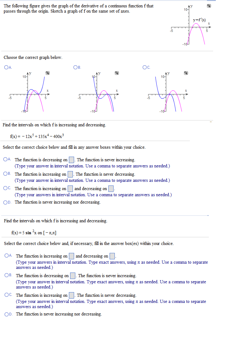 Solved The following figure gives the graph of the | Chegg.com Solved The following figure gives the graph of the | Chegg.com