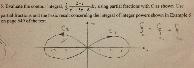 Solved Evaluate the contour integral, using partial | Chegg.com Solved Evaluate the contour integral, using partial | Chegg.com