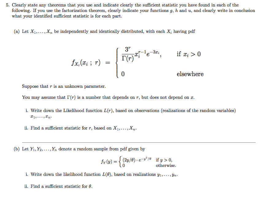 Solved Clearly state any theorems that you use and indicate | Chegg.com