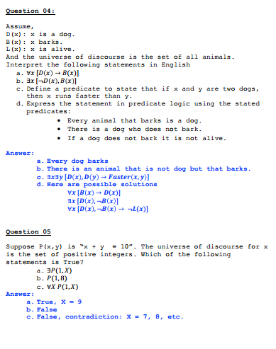 Propositional Logic Question 01 You have defined a | Chegg.com