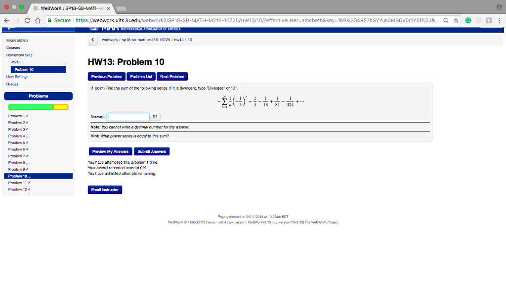 Calculus Archive | April 11, 2018 | Chegg.com