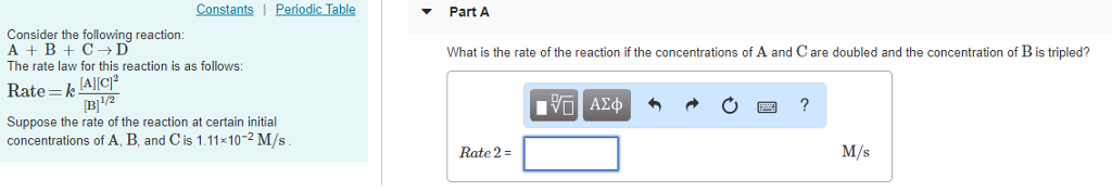 Solved Constants I Periodic Table ? Part A Consider the | Chegg.com