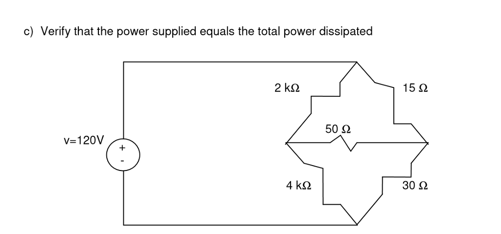 Solved 5U. For the following circuit, use KVL method to: a) | Chegg.com