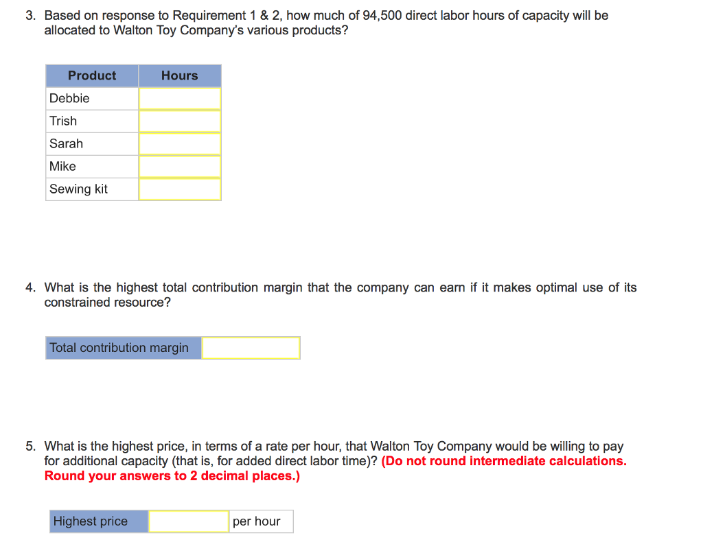Solved Problem 10-25A Utilization of a Constrained Resource | Chegg.com