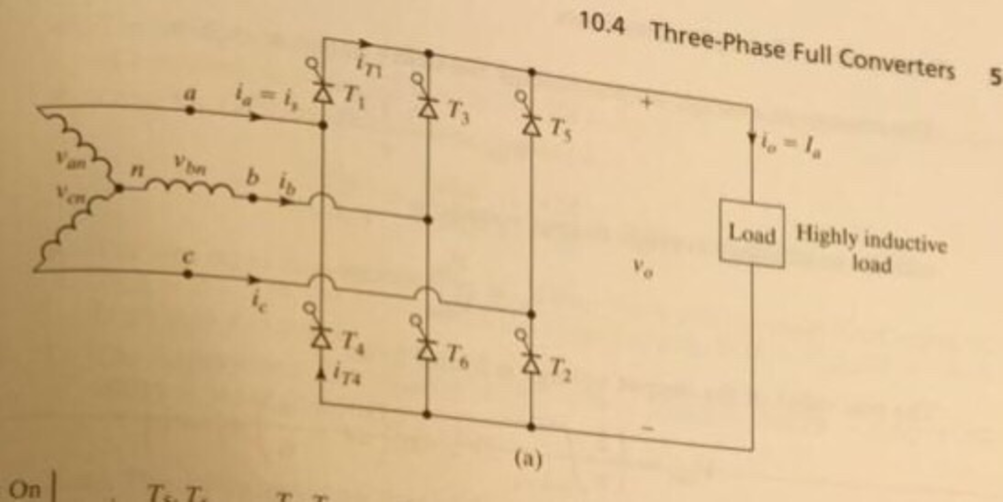 Solved A phase-controlled six-pulse rectifier (see Figure | Chegg.com