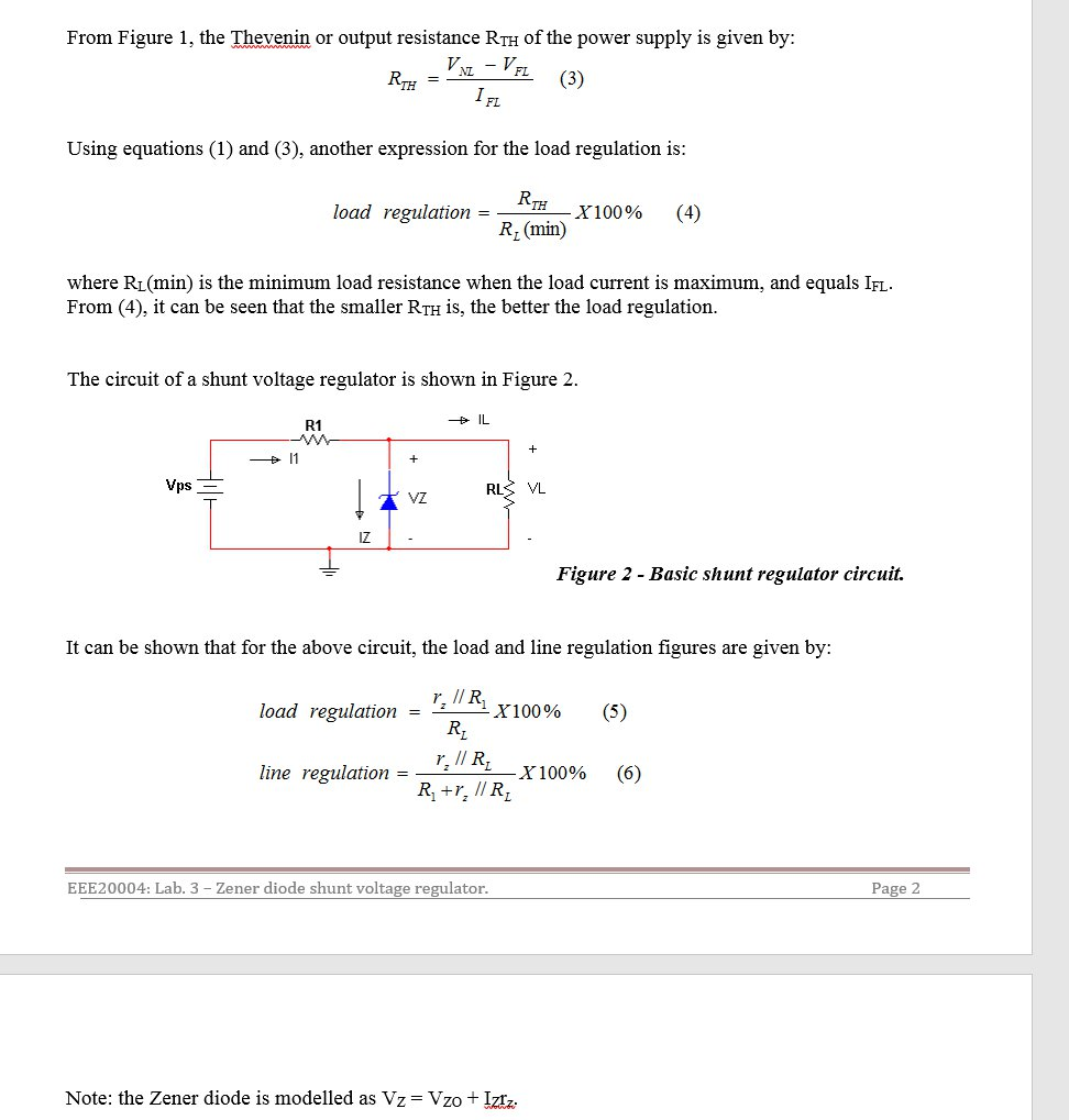 Solved From Figure 1, the Thevenin or output resistance RTH | Chegg.com