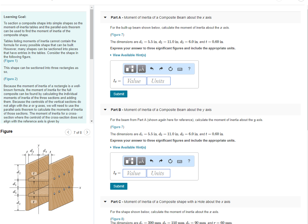 Solved Learning Goal: Part A Moment of Inertia of a | Chegg.com