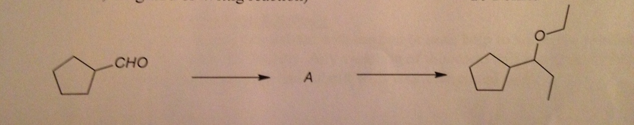 Solved propose a 2 reaction sequence to convert the | Chegg.com