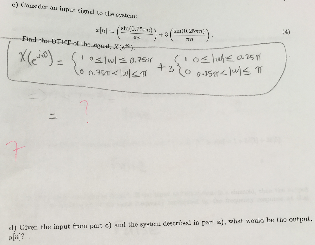 Solved l TUBlem 3: Ideal Filters [25 points Consider a | Chegg.com