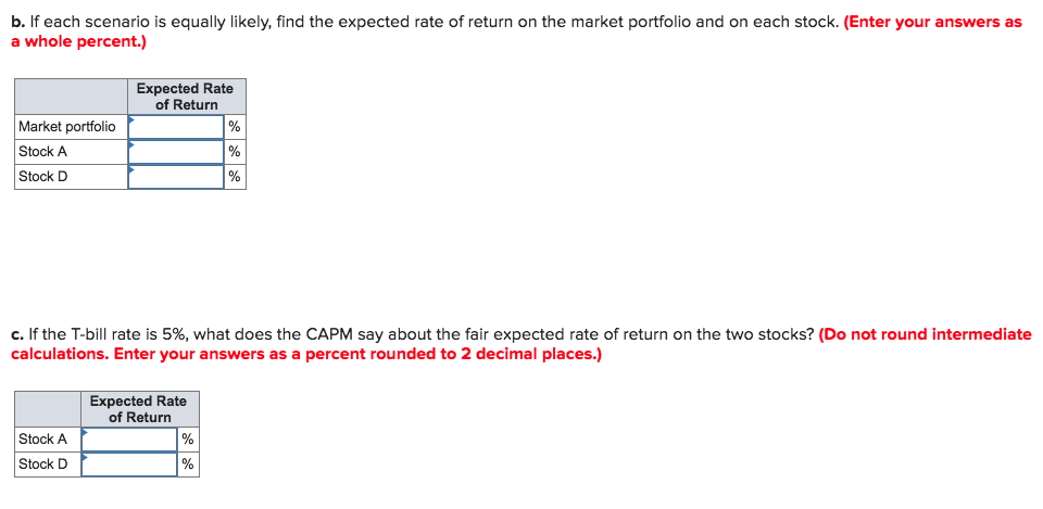 Solved Problem 12-14 Expected Returns (LO2) Consider the | Chegg.com