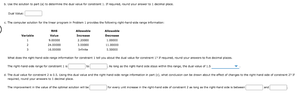 Solved Consider the following linear program: Max 3A +2B 1A | Chegg.com