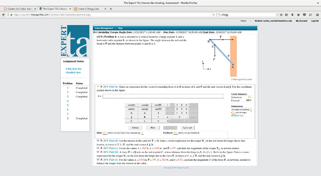 Solved The Expert TA Human-like G l rading, Automated- | Chegg.com