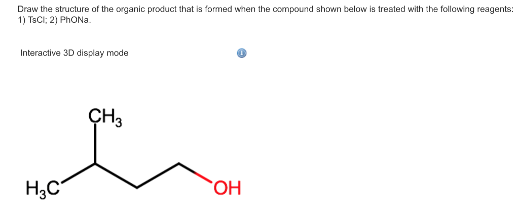 Solved Draw the structure of the organic product that is | Chegg.com