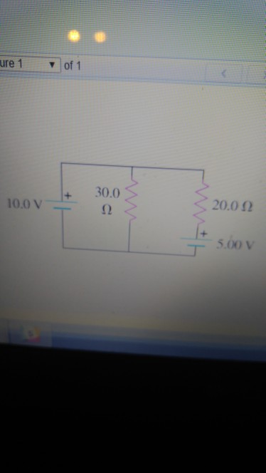 Solved 1. Find the current through the 30 ohms resistor. 2. | Chegg.com