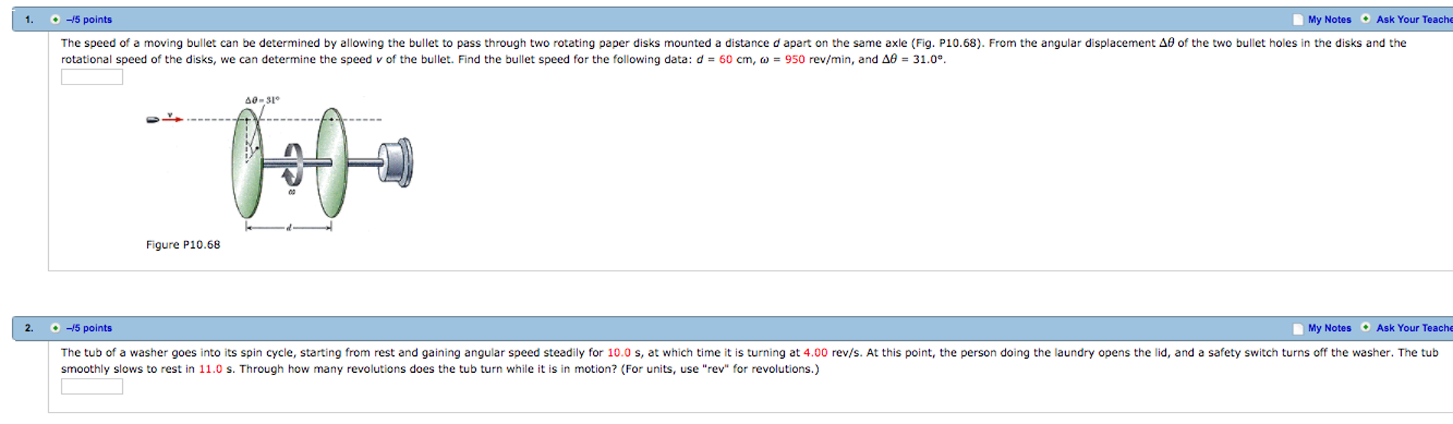 Solved The speed of a moving bullet can be determined by | Chegg.com