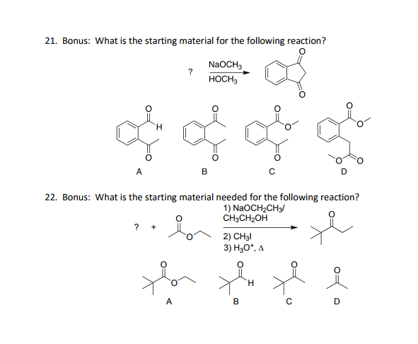 Solved What is the starting material for the following | Chegg.com