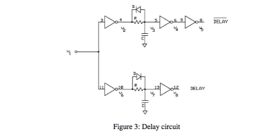 1. Figure 3 shows a typical delay circuit. The | Chegg.com