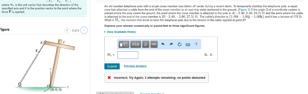 Solved where u is the unit vector that describes the | Chegg.com
