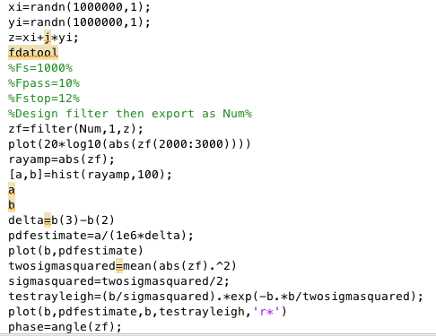 1) Create a Rayleigh fading process the easy way Take | Chegg.com
