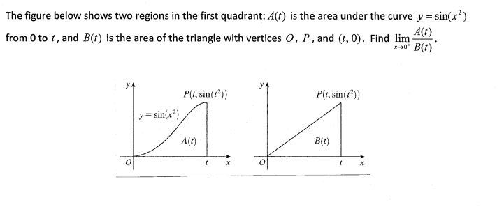 Solved The figure below shows two regions in the first | Chegg.com