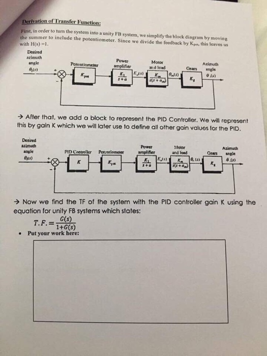PID Controller Design Introduction: This is Satellite | Chegg.com