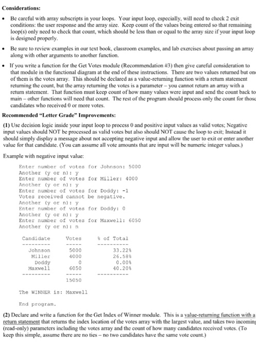 Solved C Program Using Two Array Concepts With Simple
