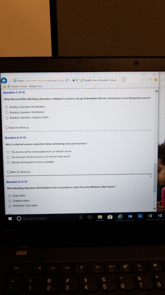 Solved htips/Ischneider electric.csod.com/Evalu: O Realize | Chegg.com