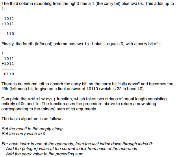 Solved 1. Binary Addition (3 points) Addition is a common | Chegg.com