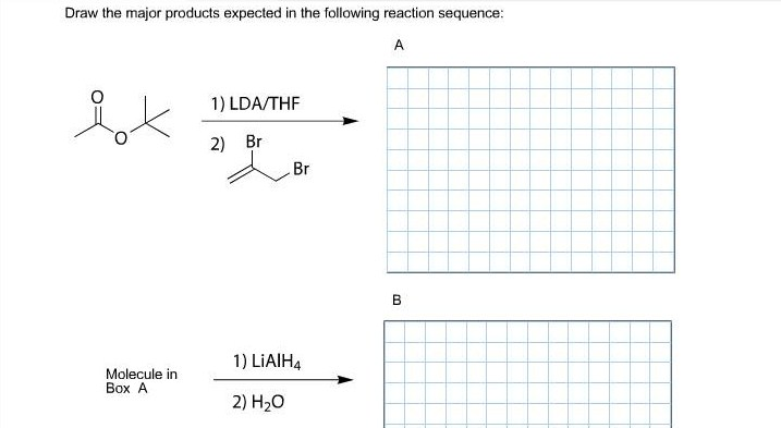 Solved Draw the major products expected in the following | Chegg.com