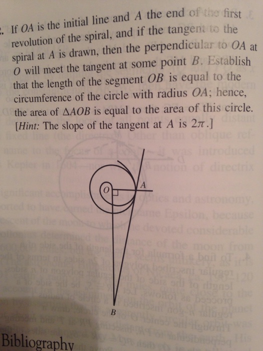 Solved If OA is the initial line and A the end of the first | Chegg.com