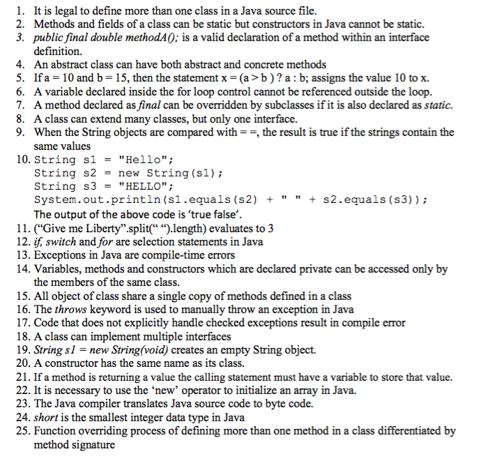 Solved It is legal to define more than one class in a Java | Chegg.com
