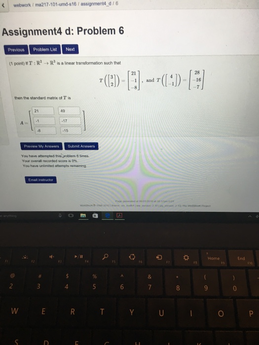 Solved webwork/ ma217-101-umd-$16/ assignment4 d/6 | Chegg.com