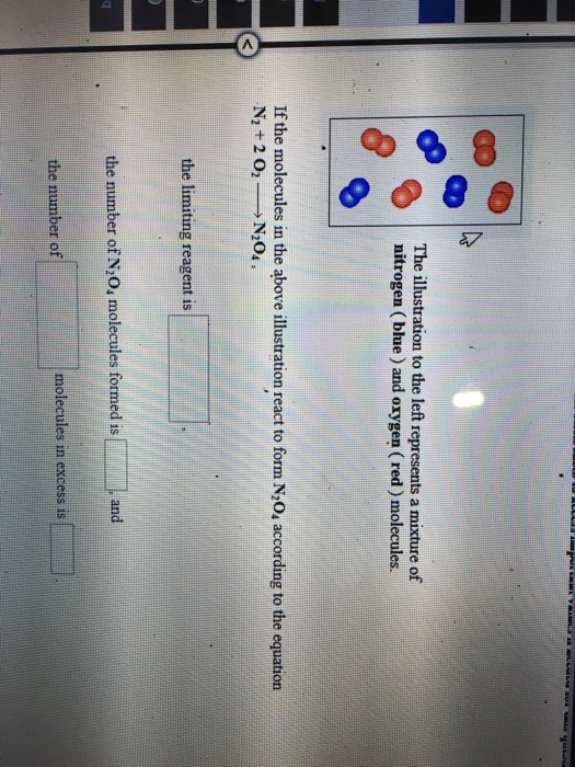 Solved If the molecules in the above illustration react to | Chegg.com