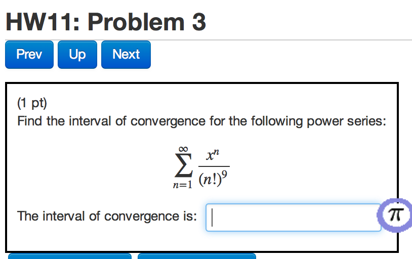 Solved HW11: Problem 33 Prev Up Next (1 pt) Find the | Chegg.com